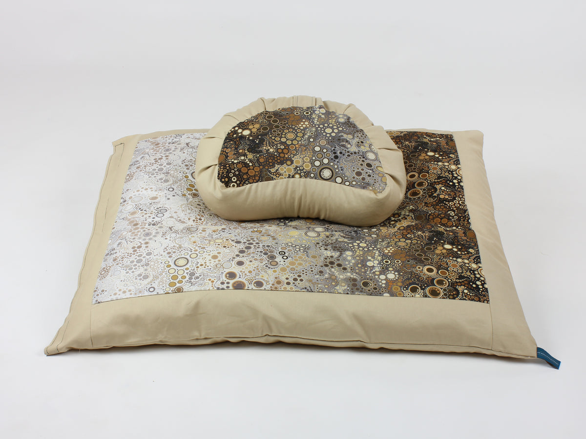Effervescence in Sand Crescent Zafu | Inner Space Yoga & Meditation ...