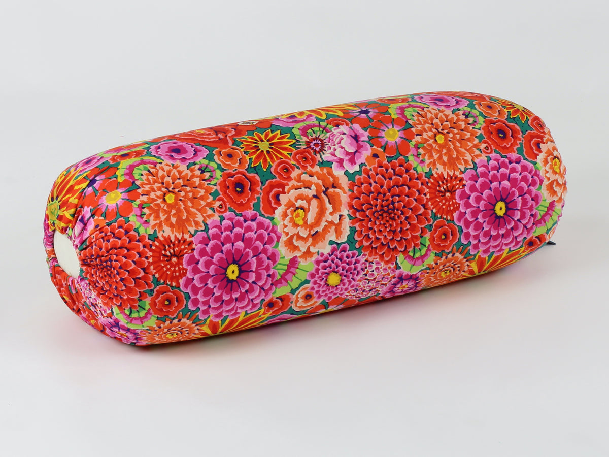 Flower Power Oval Yoga Bolster Pillow by Inner Space Yoga Supplies ...