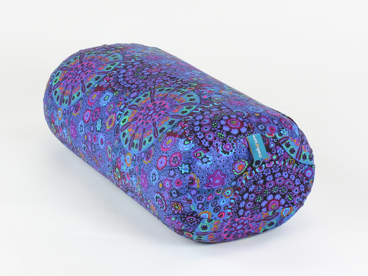 Flower Power Oval Yoga Bolster Pillow by Inner Space Yoga Supplies ...