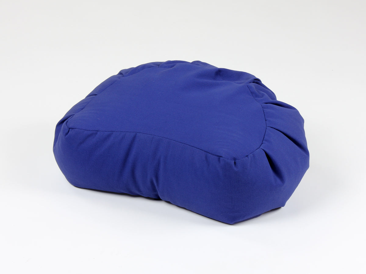 Solid Color Crescent Zafus | Inner Space Yoga & Meditation Supplies