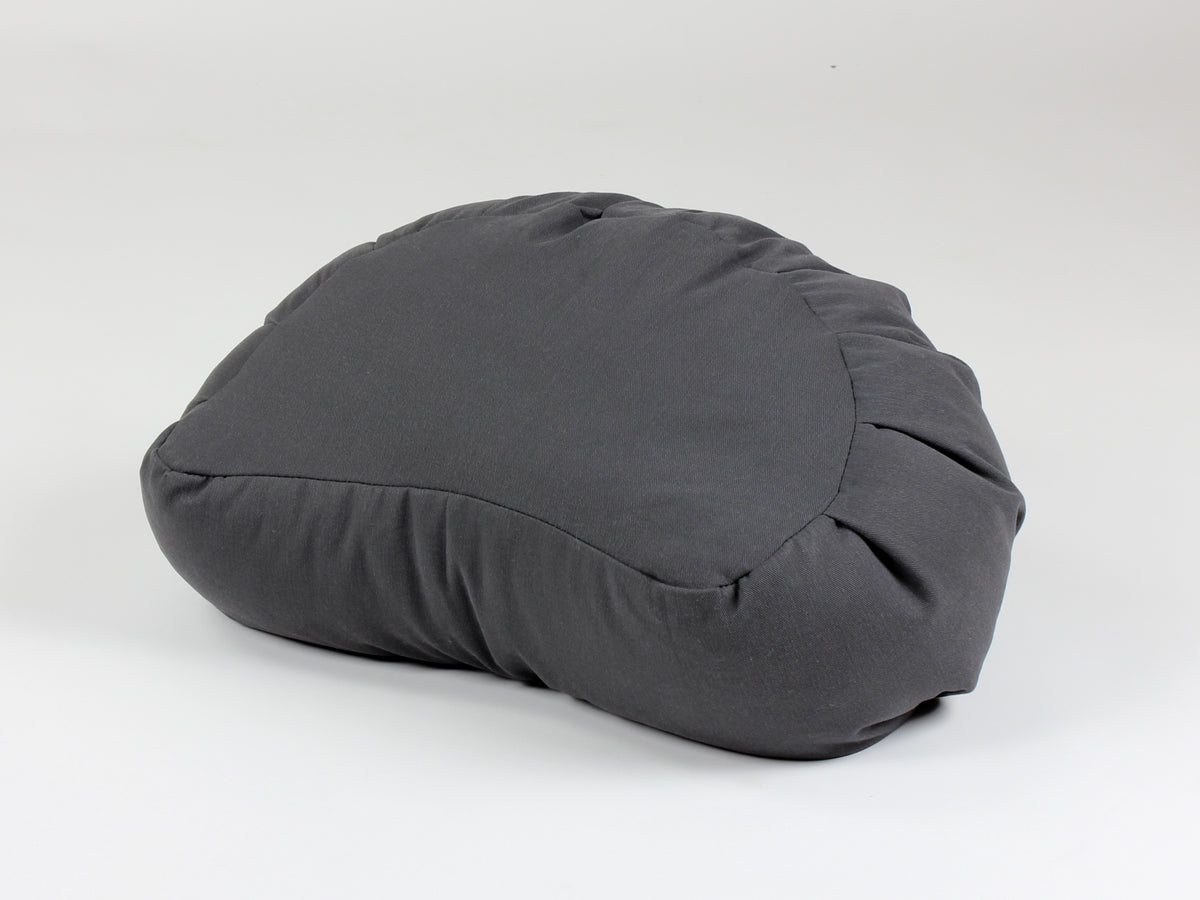 Solid Color Crescent Zafus | Inner Space Yoga & Meditation Supplies